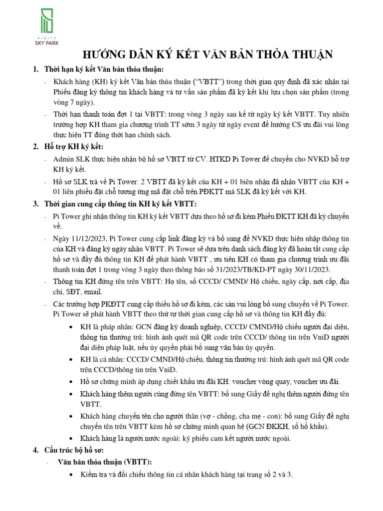 Hướng Dẫn Thực Hiện Ký VBTT - Đợt 2 | PDF