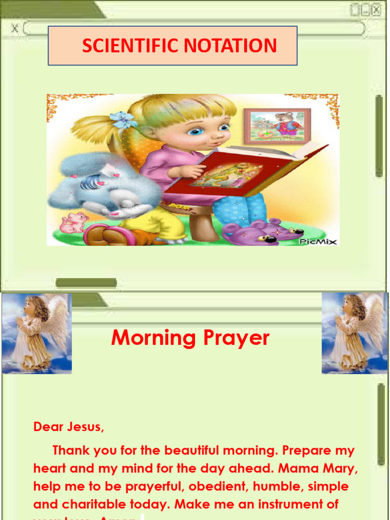 Math 6 Lesson 2 Scientific Notation 2024-2025 | PDF | Astronomy