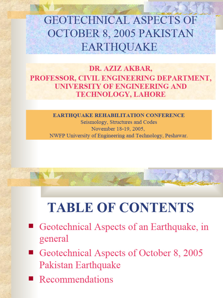 Dr-Aziz Akbar | PDF | Landslide | Foundation (Engineering)