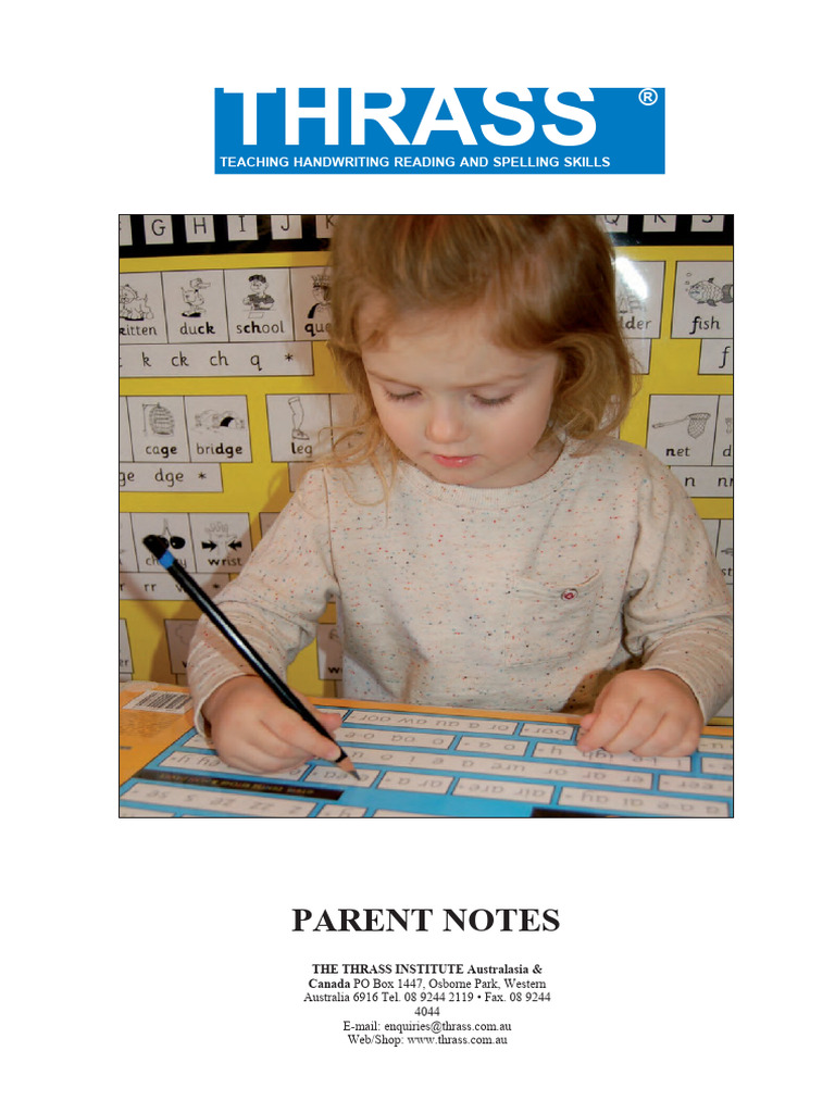 Thrass Chart | PDF | Phonics | Literacy