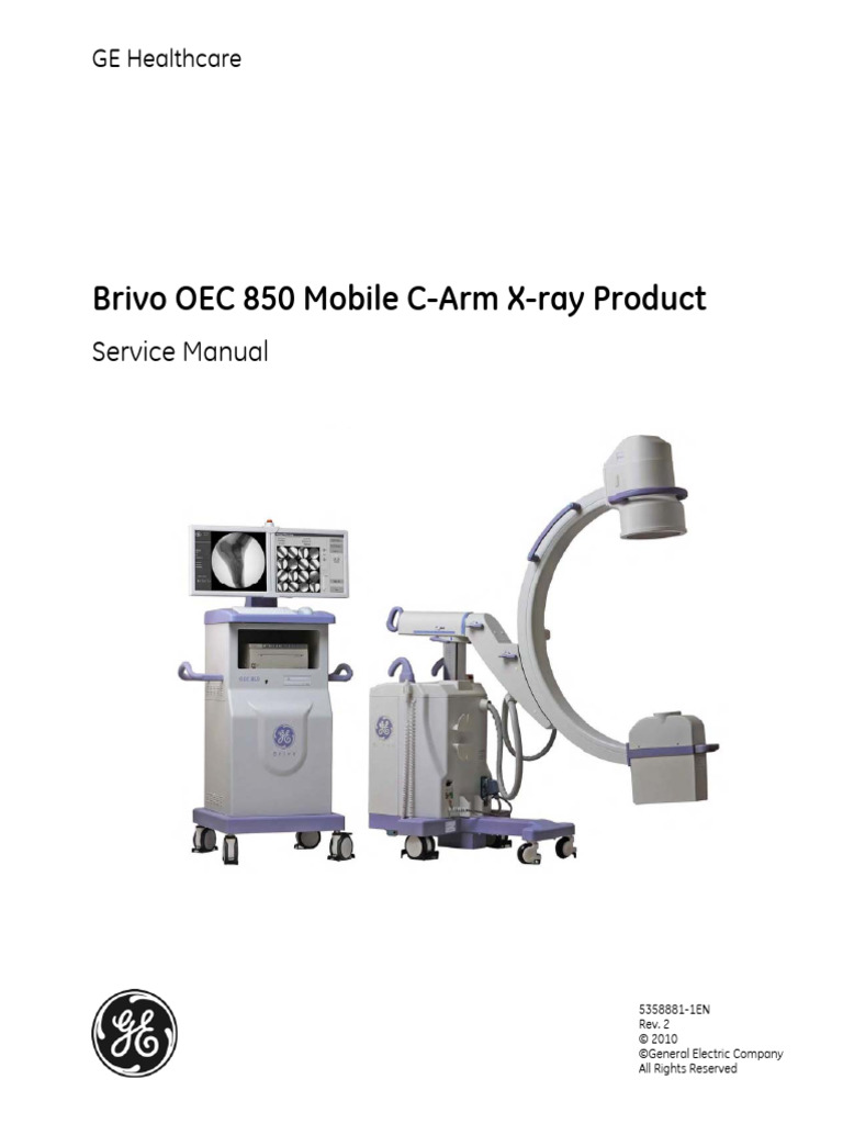 Ge Brivo Oec 850 Service Manual | PDF