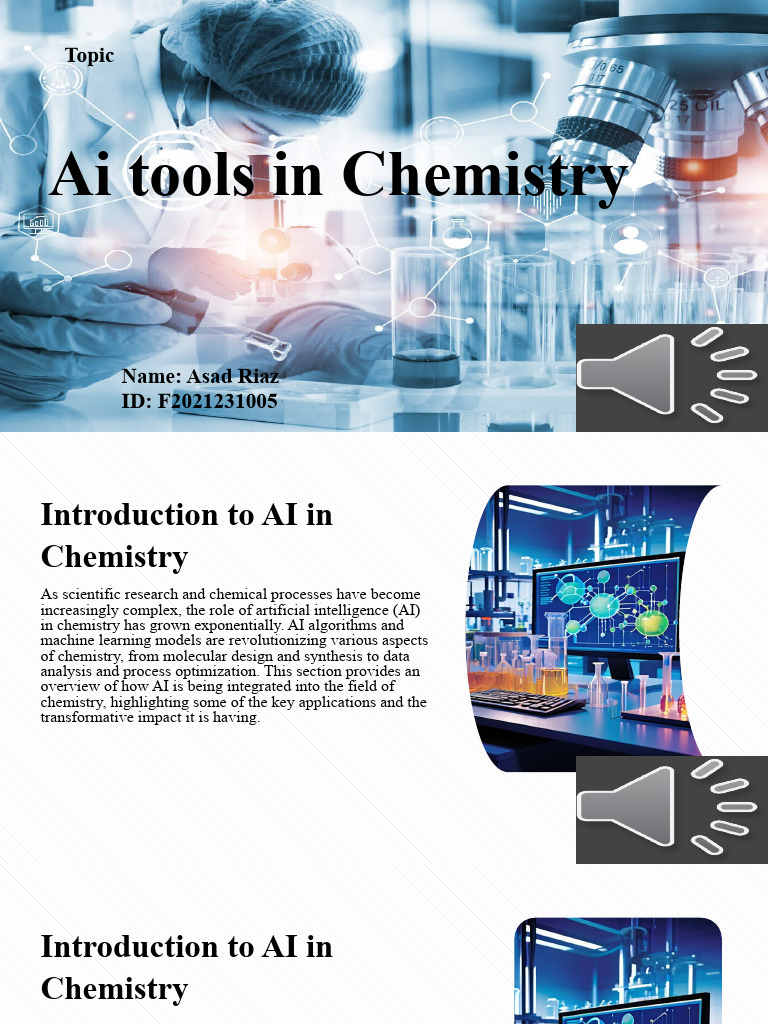 Introduction To AI in Chemistry | PDF | Artificial Intelligence ...