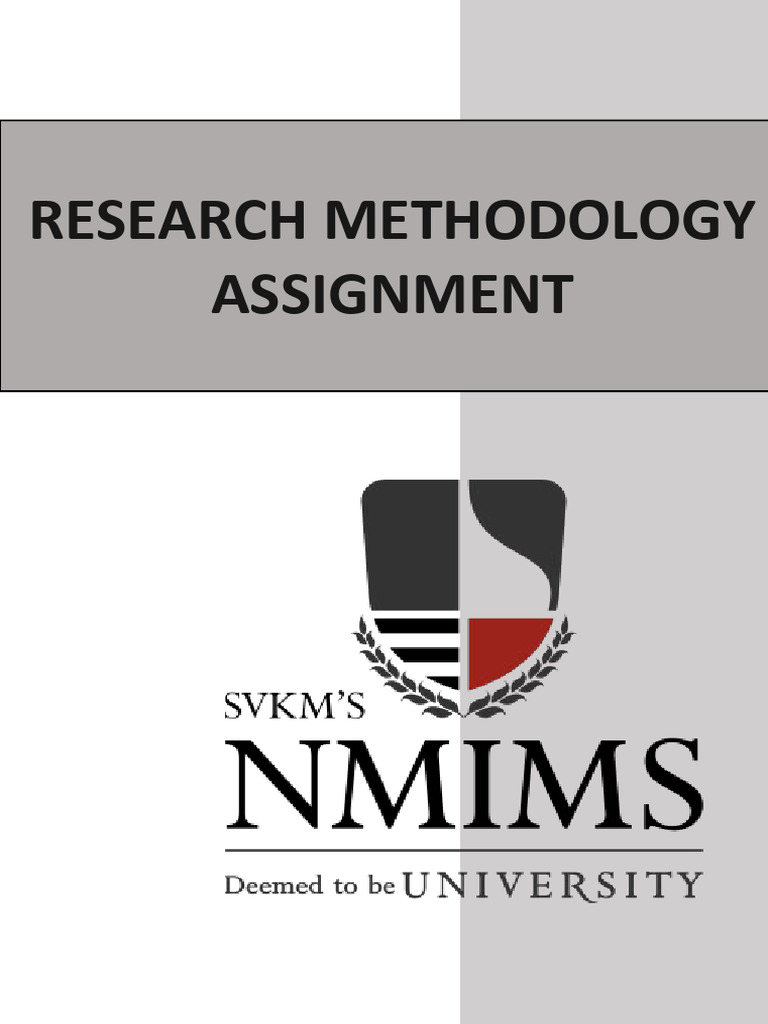 Research Methodology Assignment | PDF | Survey Methodology | Employee ...