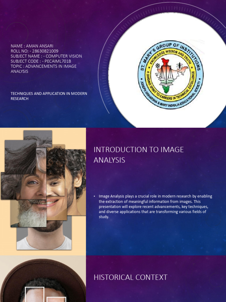 Aman-Ansari Computervision | PDF | Deep Learning | Machine Learning