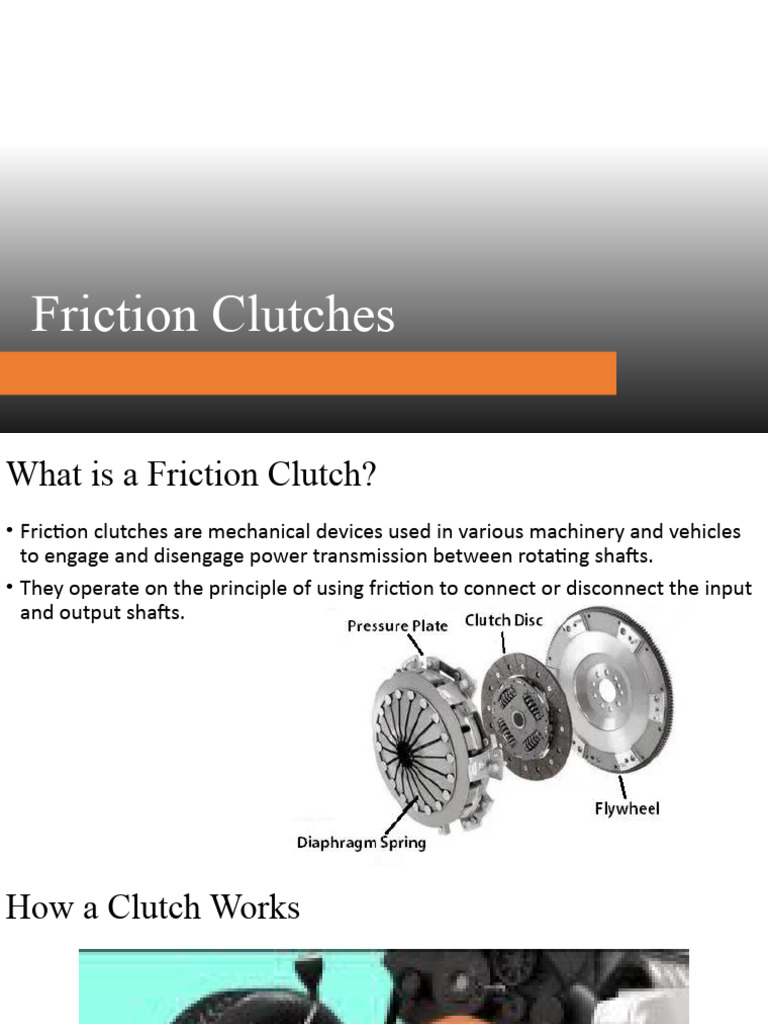 Unit 2 - Friction Clutches | PDF | Clutch | Automotive Technologies