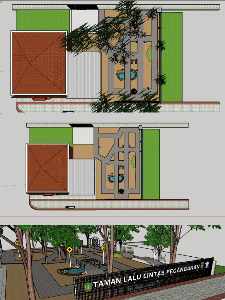 Design Taman Lantas | PDF