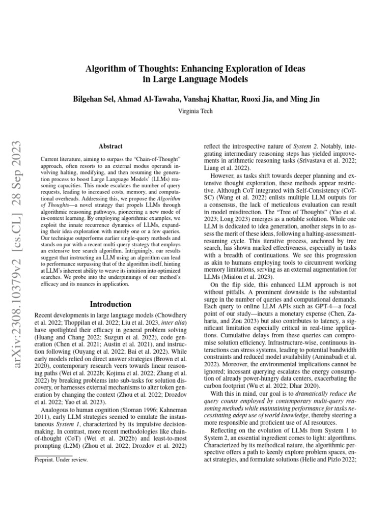 思维算法 | PDF | Thought | Algorithms