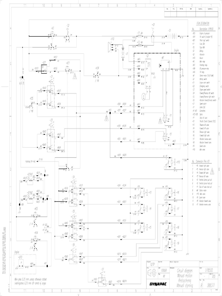 Plan Electrique LP8500-2 | PDF