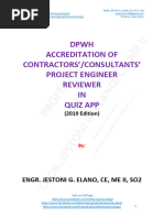 Guidelines For DPWH Project Engineer PDF | PDF | Engineer | Government