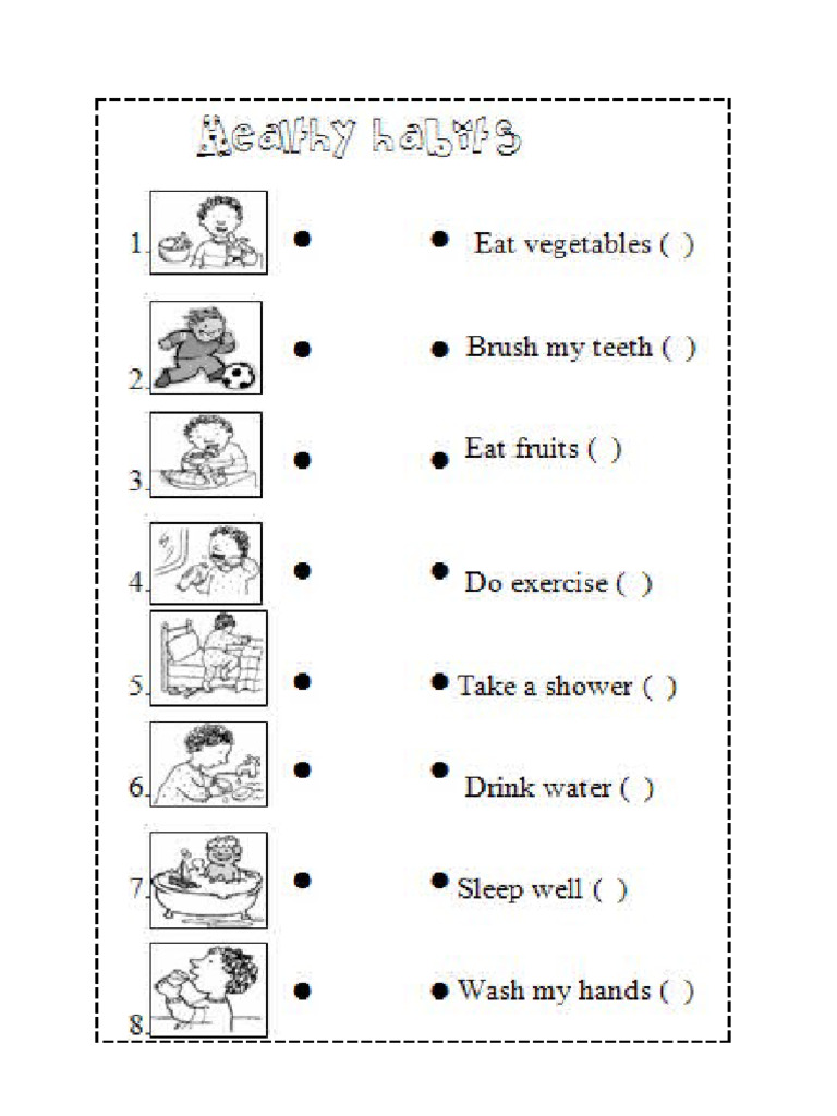 Health Fun Activities Games - 18308 | PDF