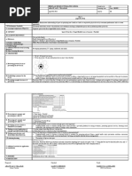 Table of Specification Template and Sample | PDF