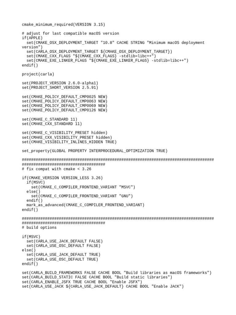 Cmake Lists Pdf Computer Architecture Computing Platforms 