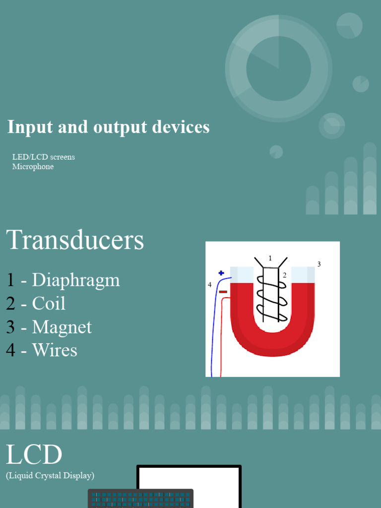 Input and Output Devices | PDF