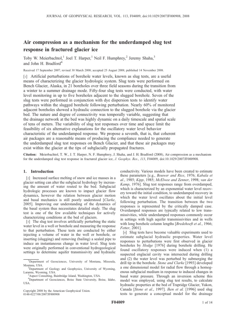 Air Compression As A Mechanism | PDF | Damping | Oscillation