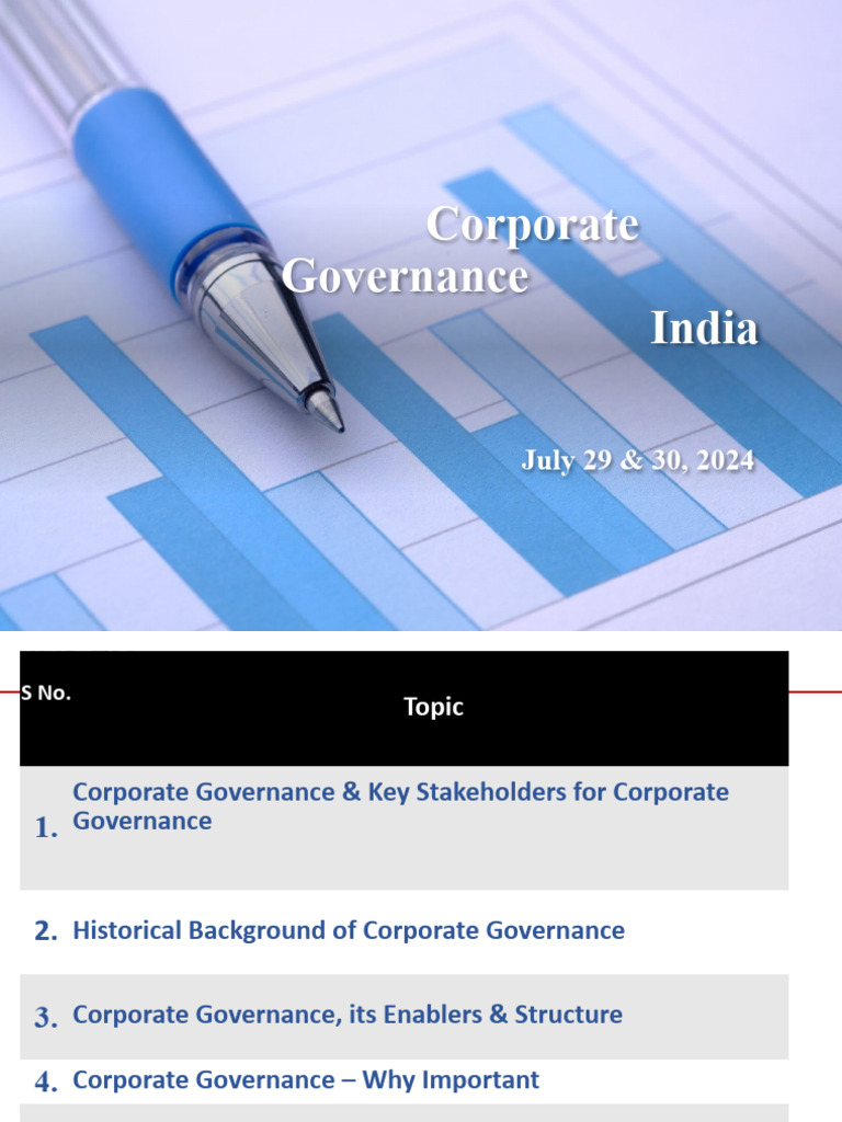 CorporateGovernance India | PDF | Corporate Governance | Governance