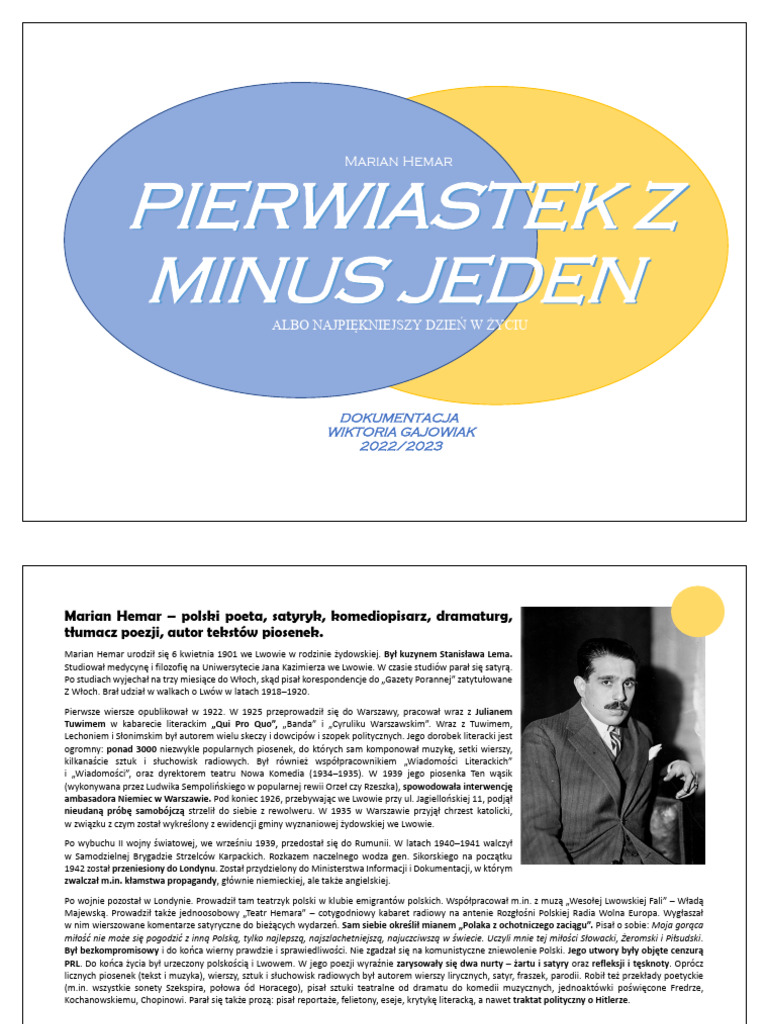 Marian Hemar | PDF