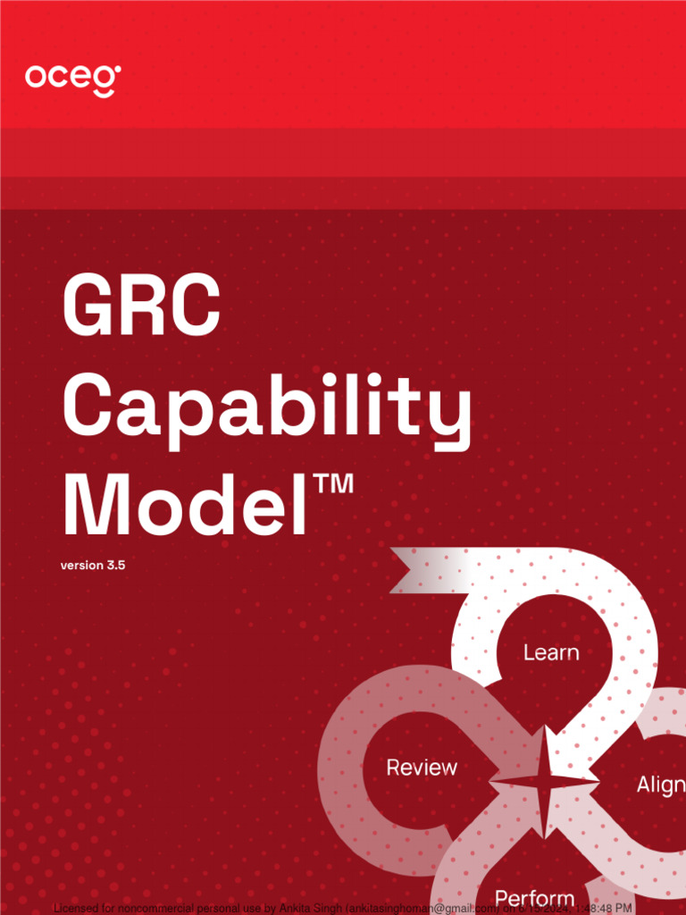 GRC Capability Model Red Book v3.5 FREE - Revision 2024-01-22-Protected ...