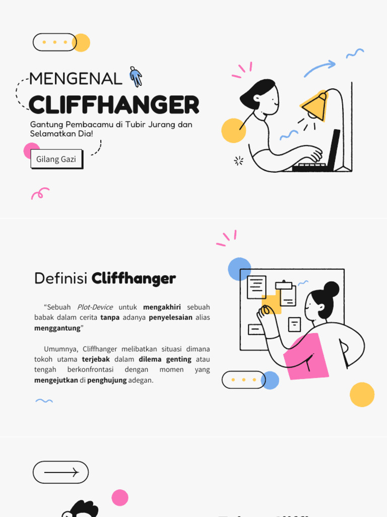 Mengenal Cliffhanger - Gilang Gazi | PDF