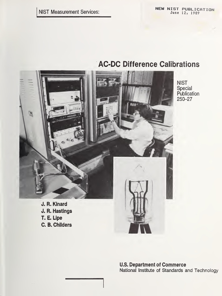 AC-DC Calibration Services Overview | PDF | Calibration | Measurement