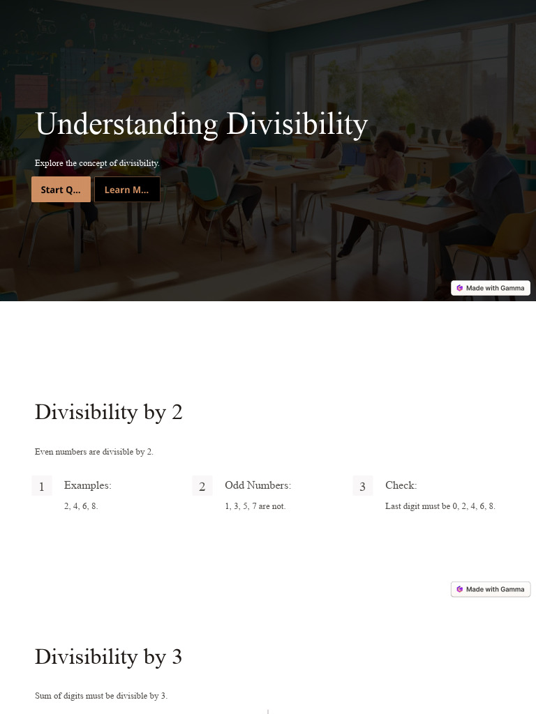 Understanding Divisibility | PDF