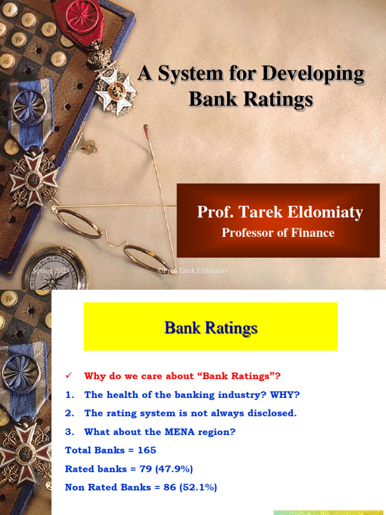 Bank Ratings | PDF | Equity (Finance) | Interest
