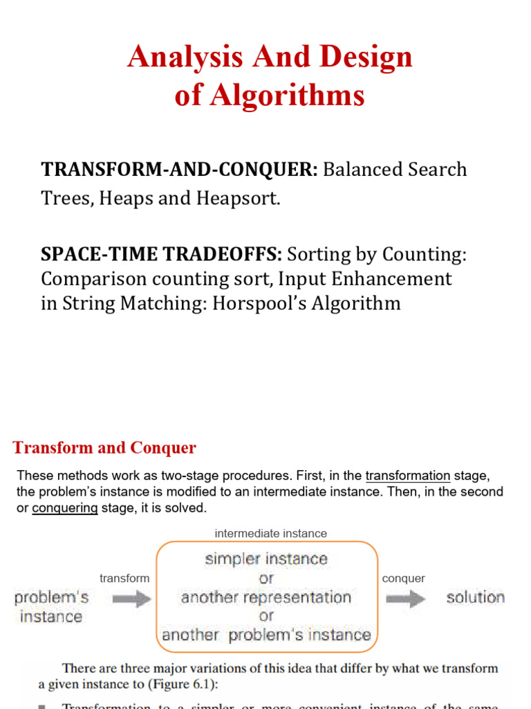 ADA Module 3 - Full | PDF | Applied Mathematics | Theoretical Computer Science