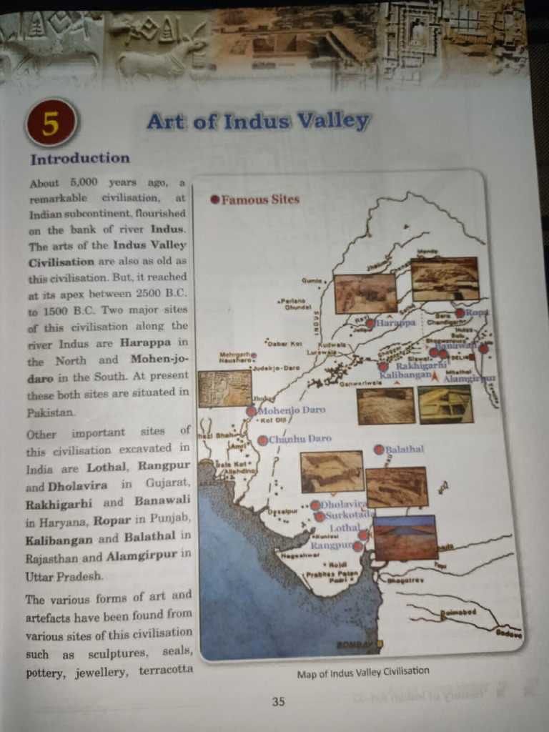 Arts of Indus Valley | PDF