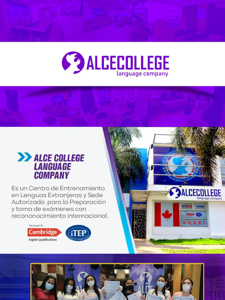 Presentación ALCE COLLEGE | PDF