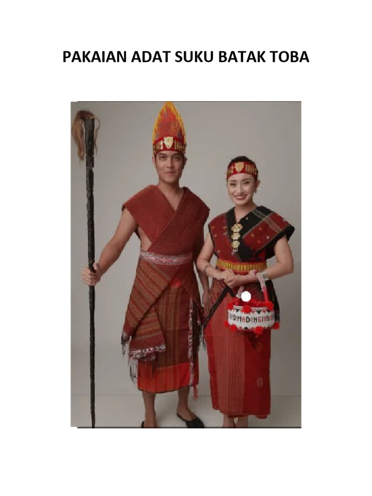 Pakaian Adat Suku Batak Toba | PDF | Kesehatan Holistik