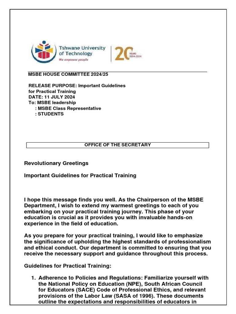 TP Message | PDF | Professional Ethics | Learning