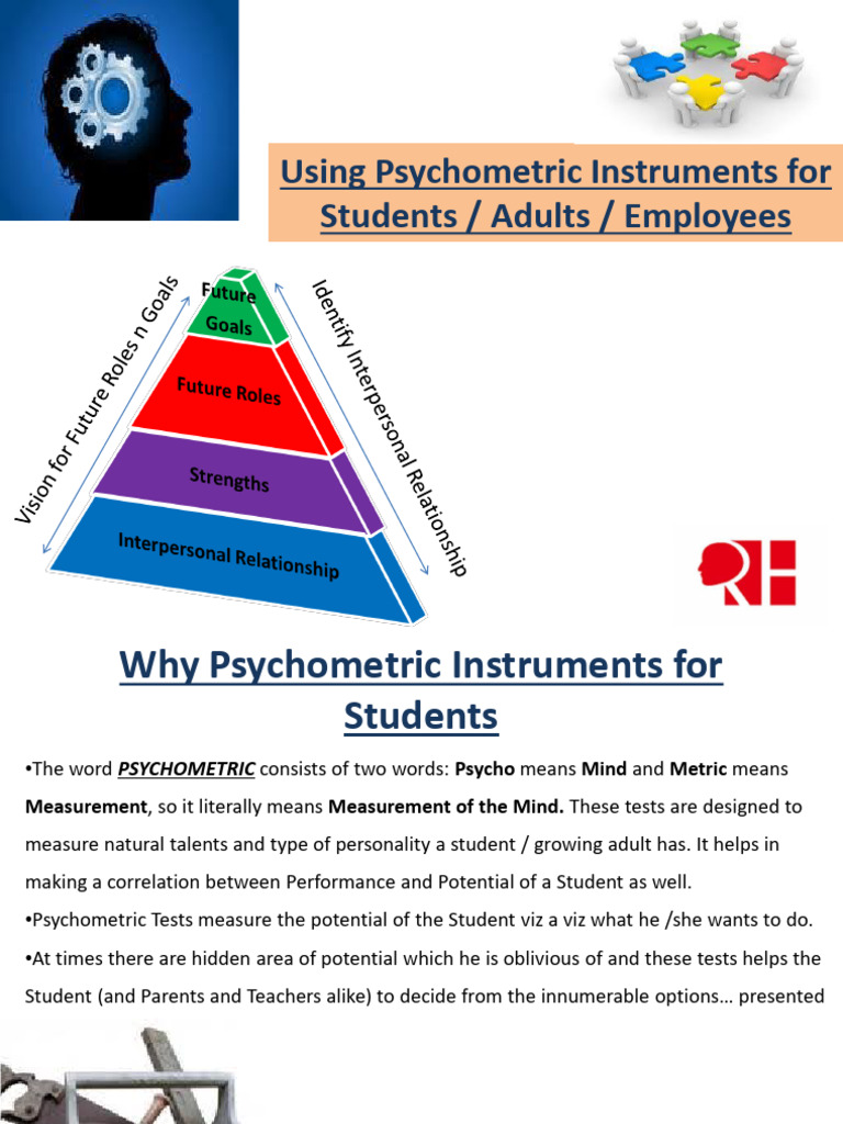 RH Factor Psychometric Tools - Proposal | PDF | Psychometrics ...