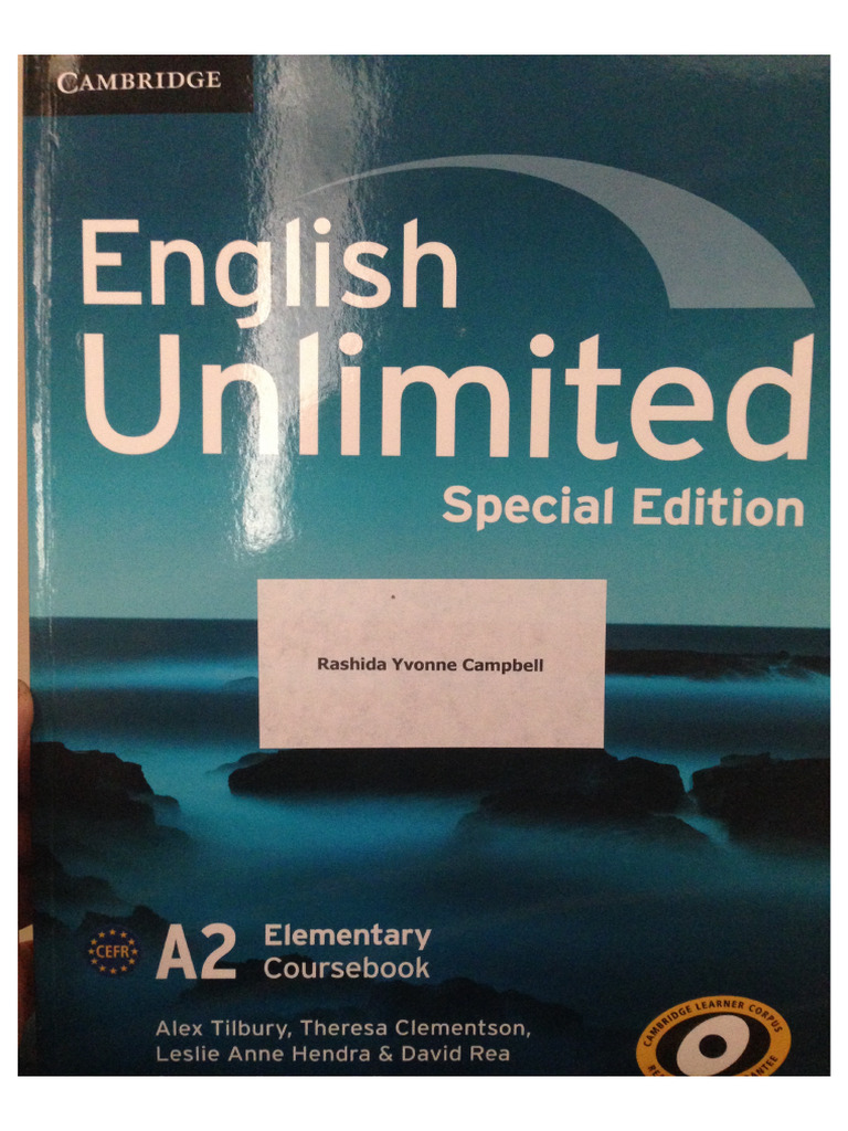 A2 English Unlimited SPECIAL | PDF