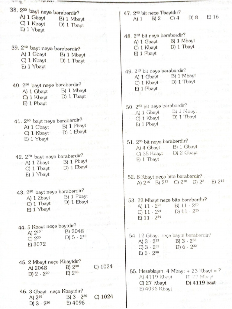 Az Dili 1 Ci Hissə | PDF