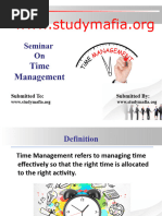 Time Management for Professionals | PDF | Time Management | Professional Skills