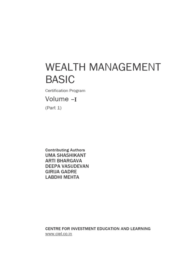 WMB Module 1 | PDF | Bonds (Finance) | Yield (Finance)