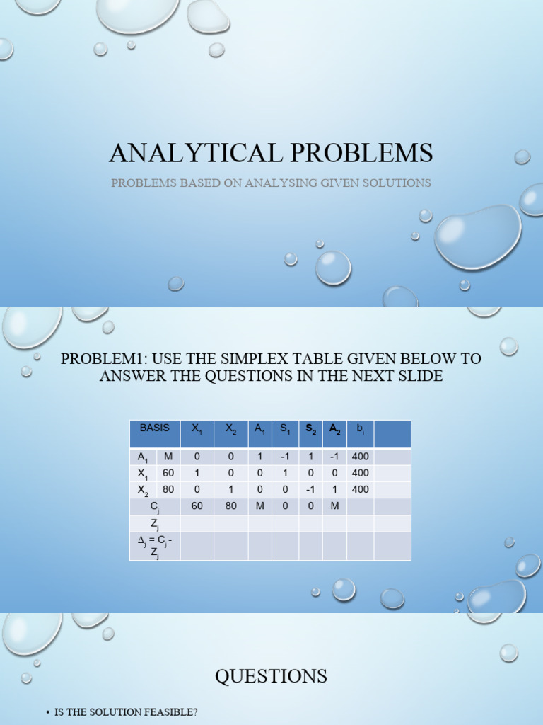 Simplex 5 | PDF | Mathematical Optimization | Algorithms