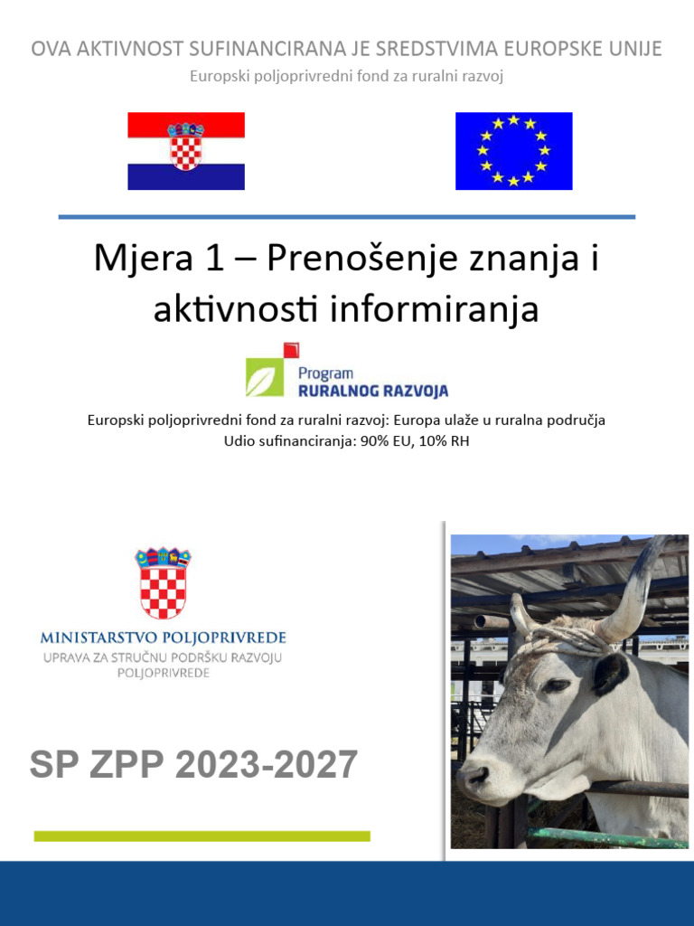 SP ZPP 2023-2027, Verzija 6.3.2023. | PDF