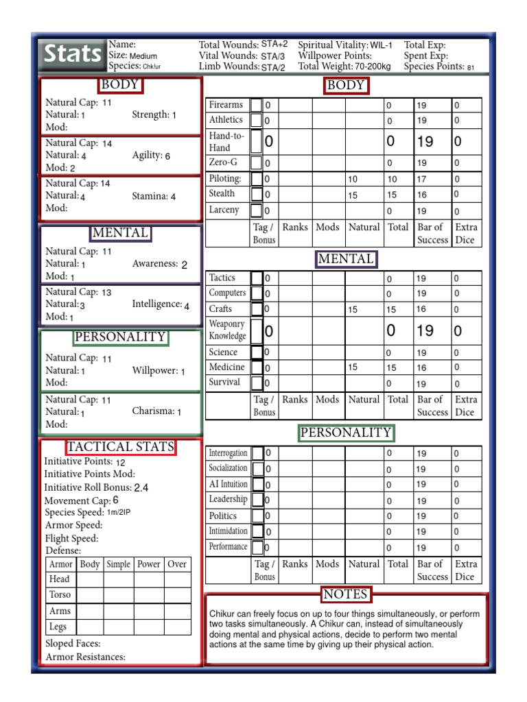 Stats: Body Body | PDF