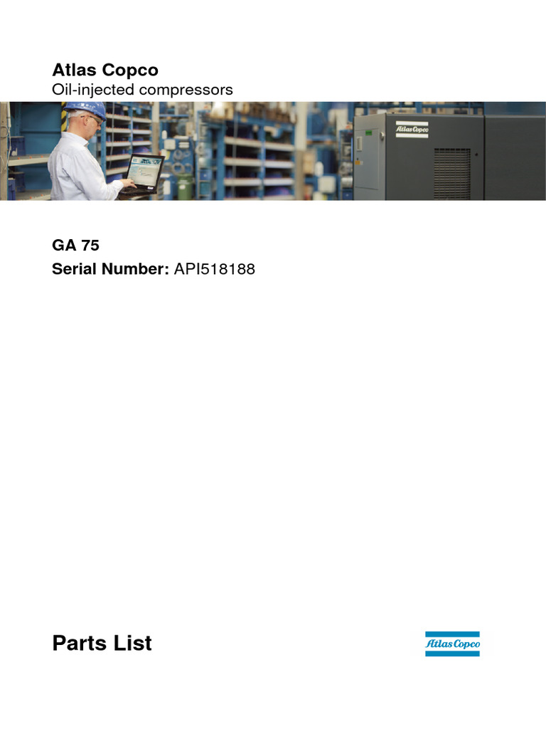 GA75 API518188 Parts List | PDF