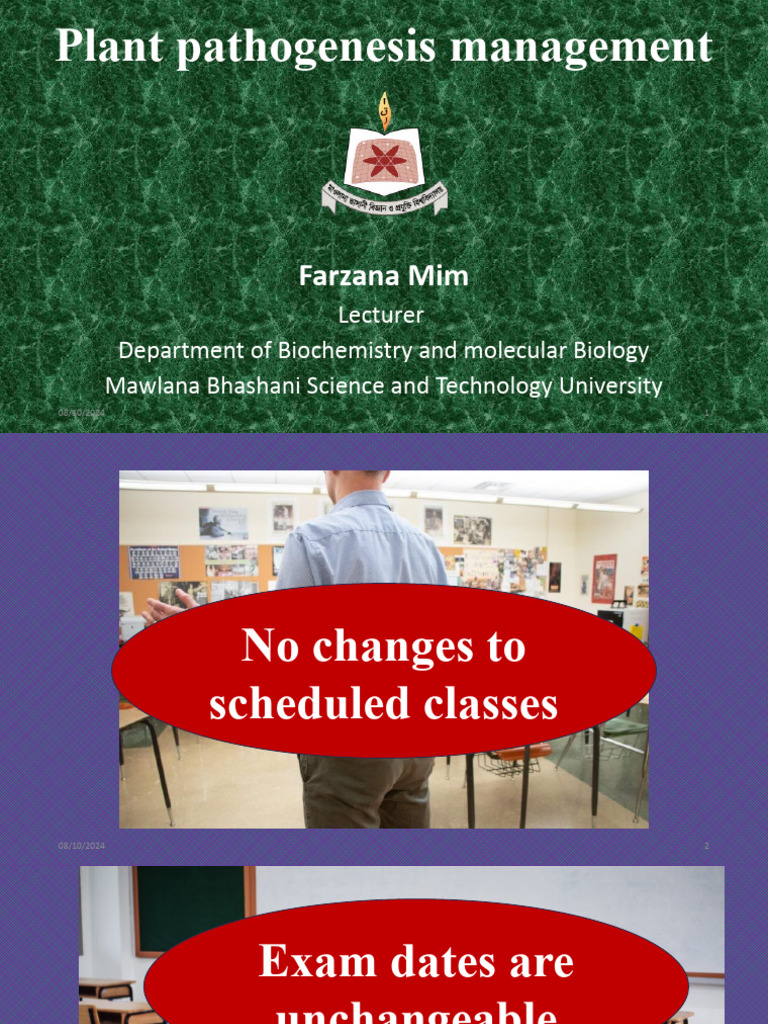 Plant Pathogenesis Management | PDF | Gene Silencing | Virus