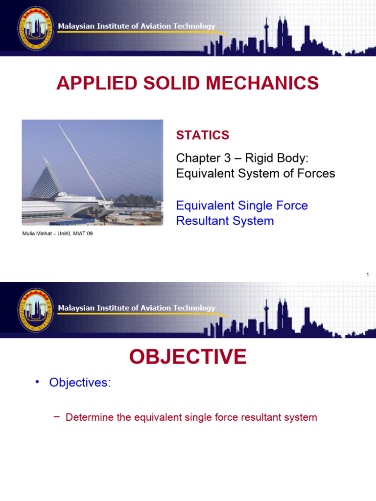 Equivalent Force Systems in Statics | PDF | Force | Torque