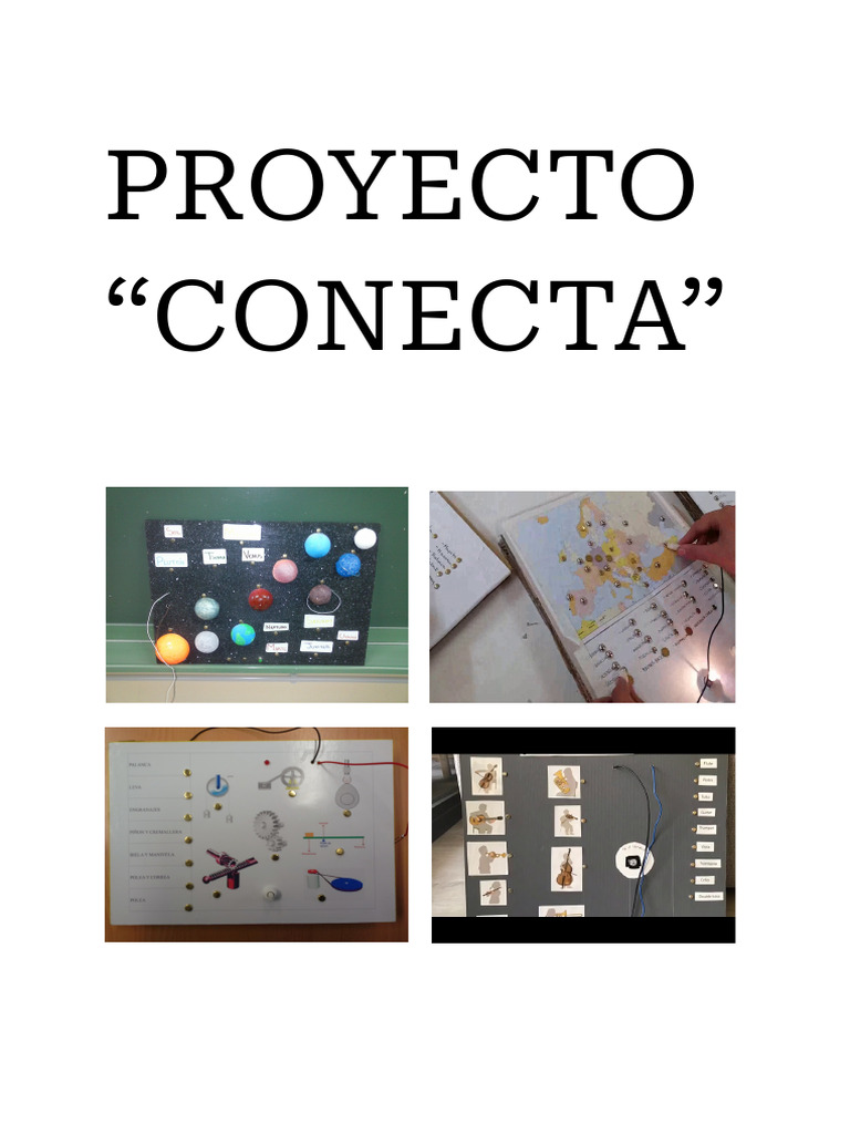 Proyecto CONECTA | PDF | Bienes manufacturados | Electricidad