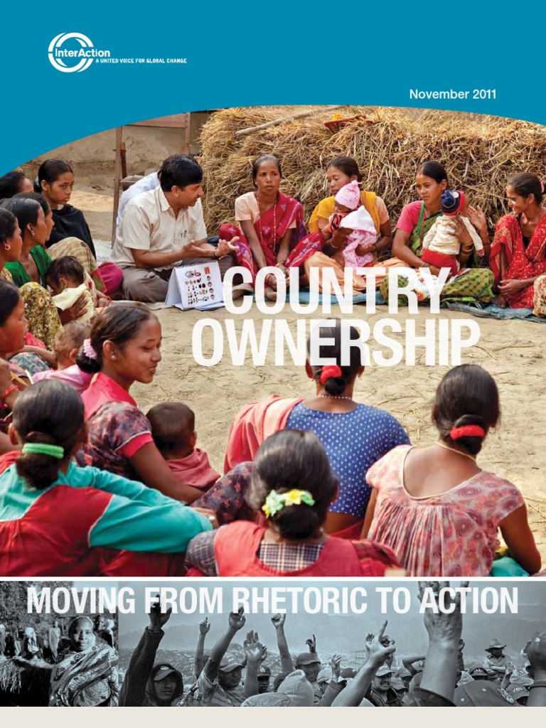 Country Ownership in Development Policy | PDF | Aid Effectiveness | Non ...