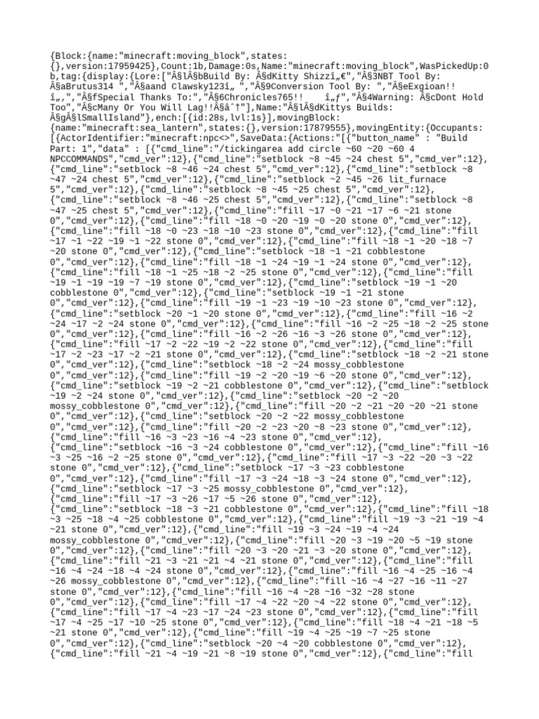 Minecraft Small Island Build Guide | PDF | Computers