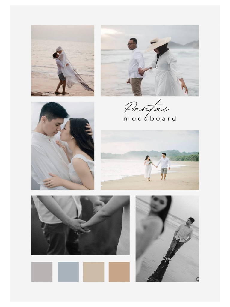 MoodBoard Pre-Wedding Sea | PDF