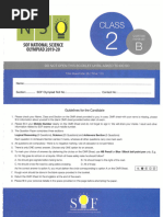 Imo Sample Paper Class-2 2025-26 | PDF | Mathematics