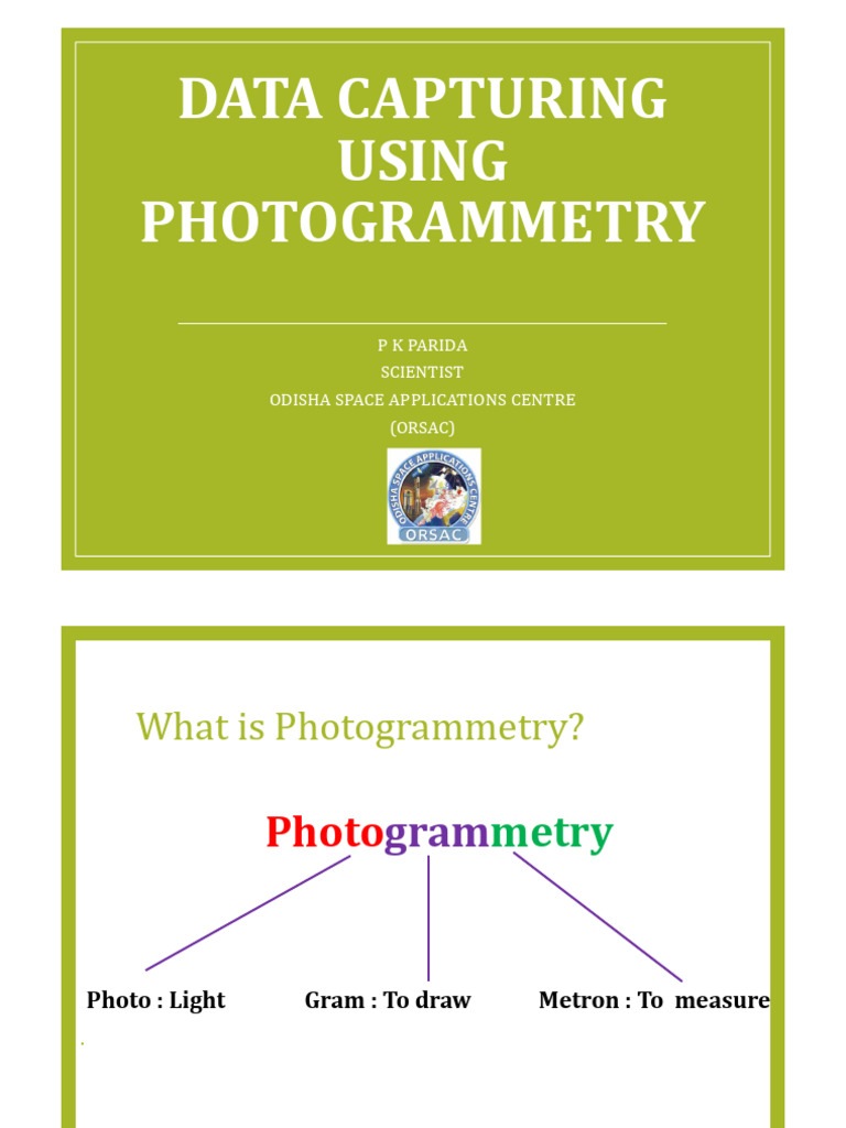 Data Capture Using Photogrammetry | PDF | Least Squares | Cartesian ...