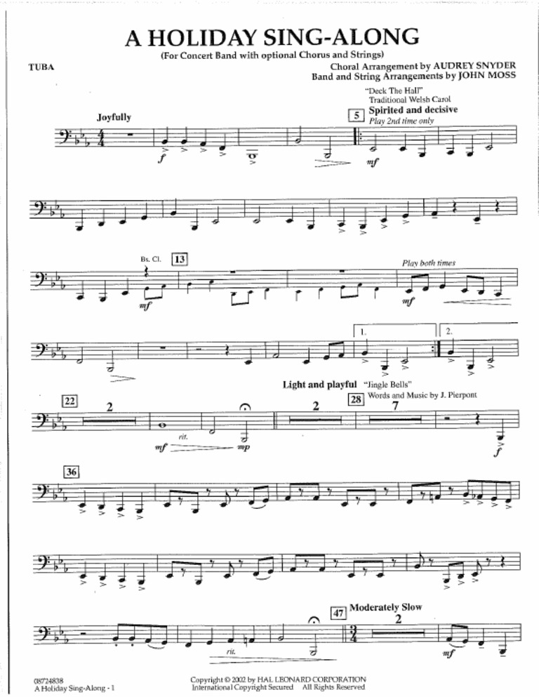 A Holiday Sing-Along 051 | PDF