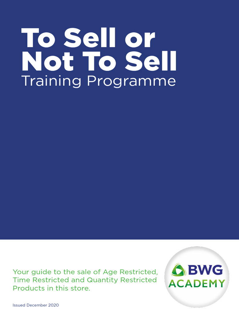 W536698 - To Sell or Not To Sell - Booklet 2020 2 | PDF | Identity ...