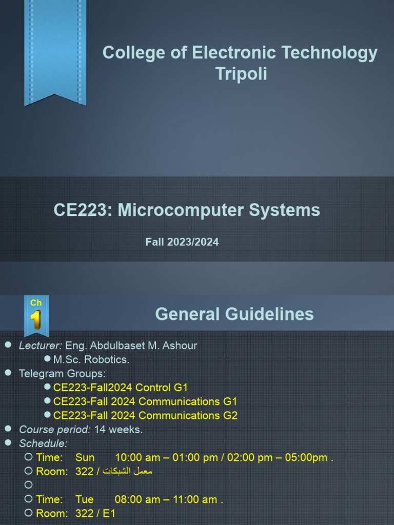 Ch1 Introduction | PDF | Microcontroller | Central Processing Unit